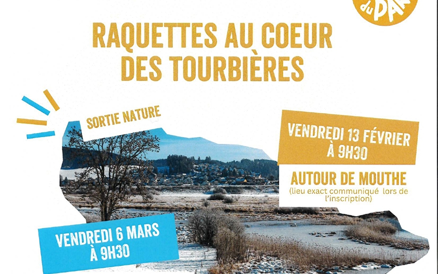 Sorties nature : Raquettes au cœur des tourbières | Jura Mountains, France